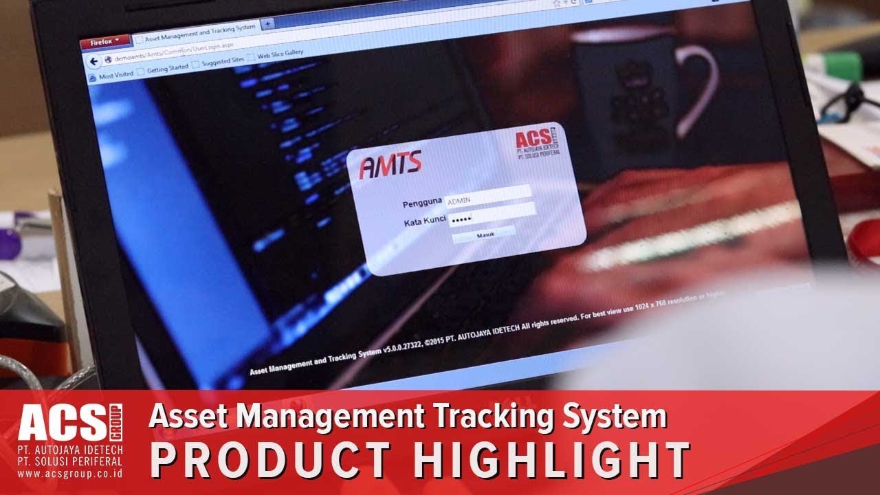 Asset Management Tracking System (AMTS) Solution - YouTube