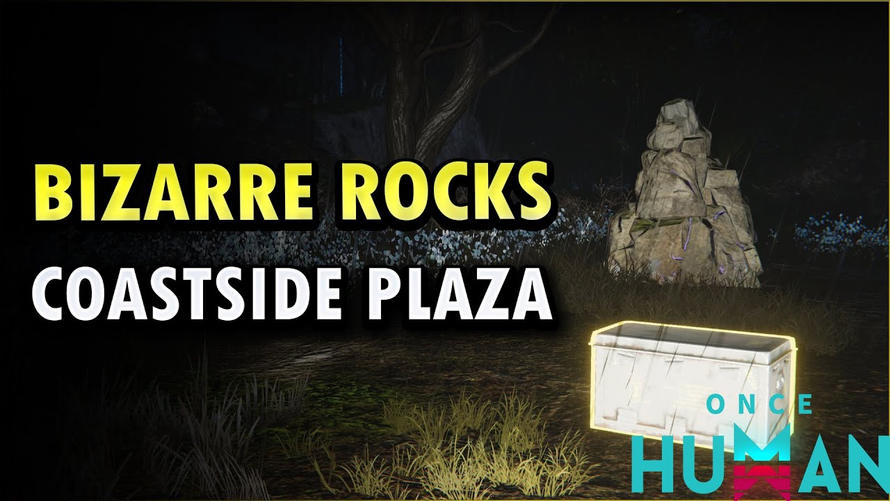 Bizarre Rocks Coastside Plaza Once Human - YouTube