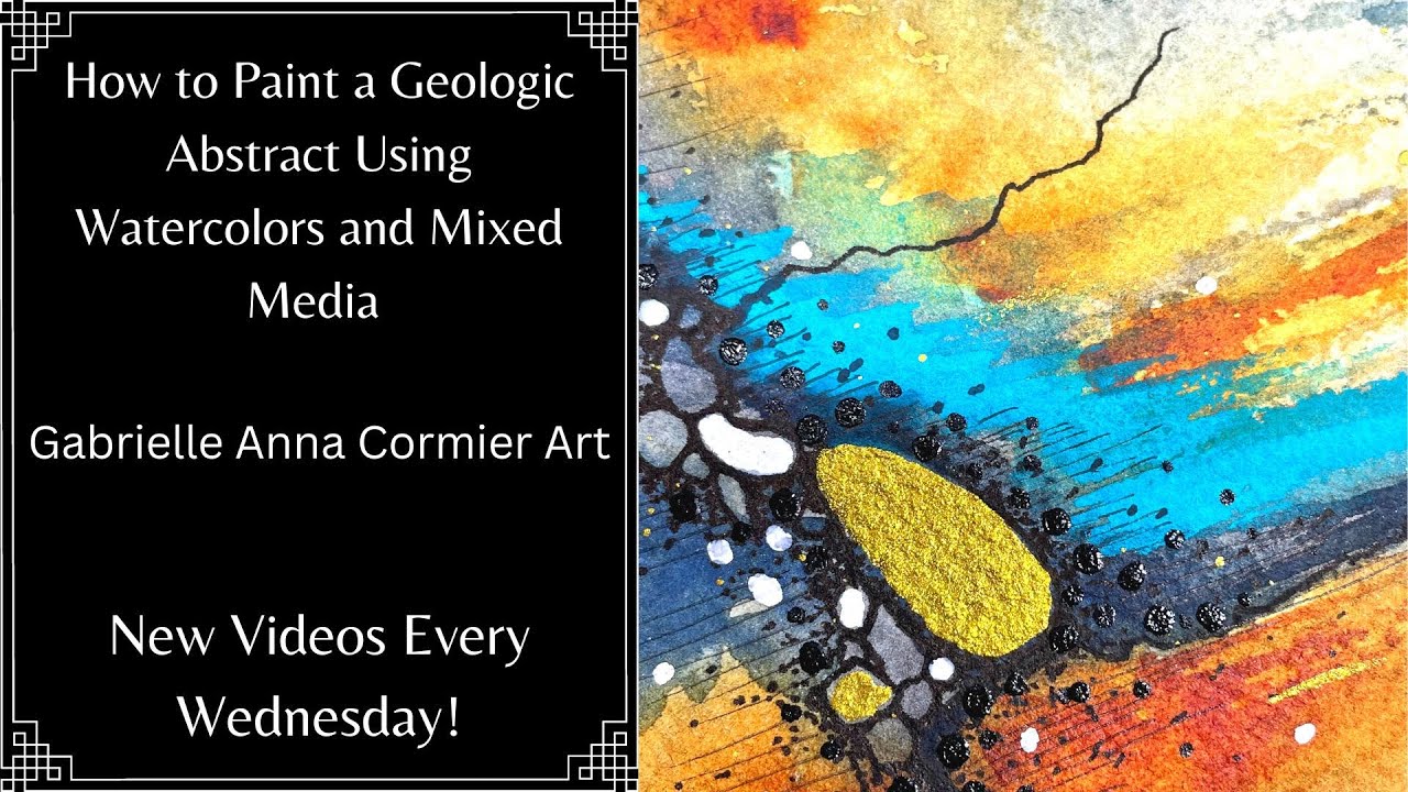 10 - Geologic Abstract Art | Intuitive Creative Process Using ...
