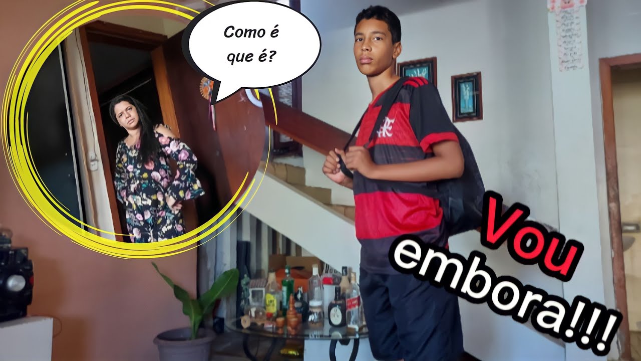 Falei Para Minha Mãe Que Vou Embora De Casa Veja No Que Deu Youtube