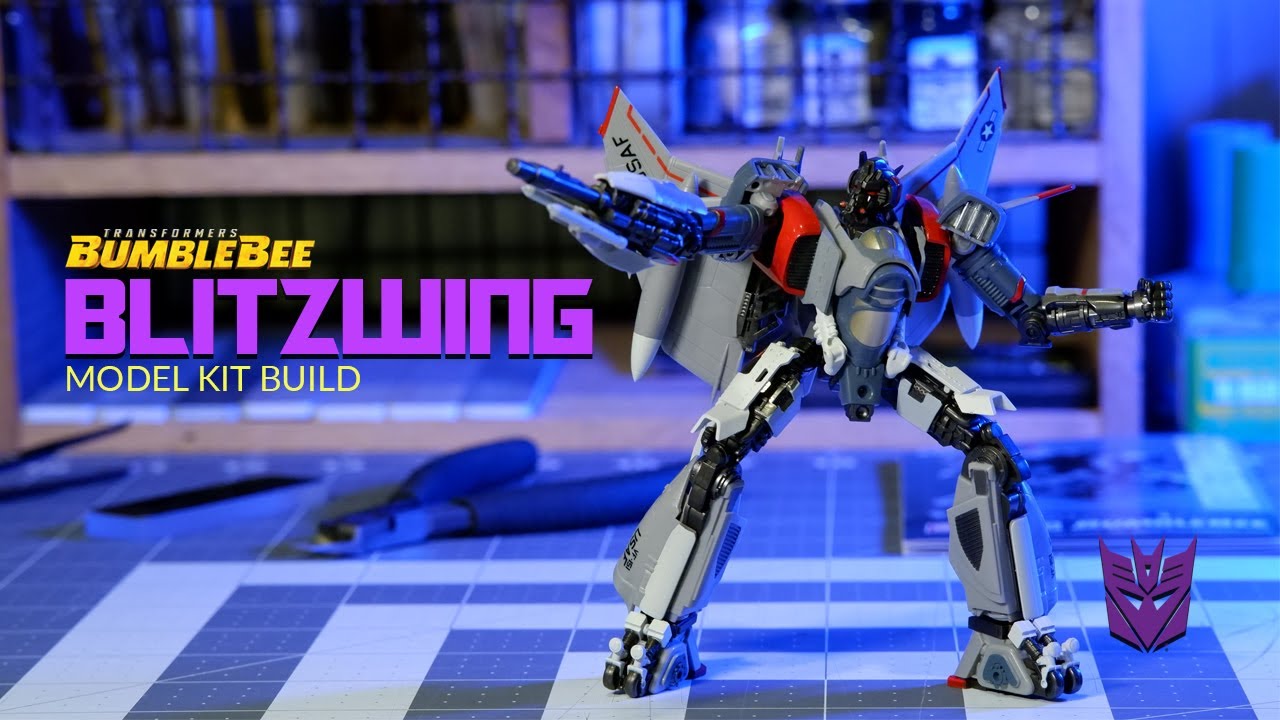 BLITZWING - Transformers Model Kit - Bumblebee Movie - YouTube