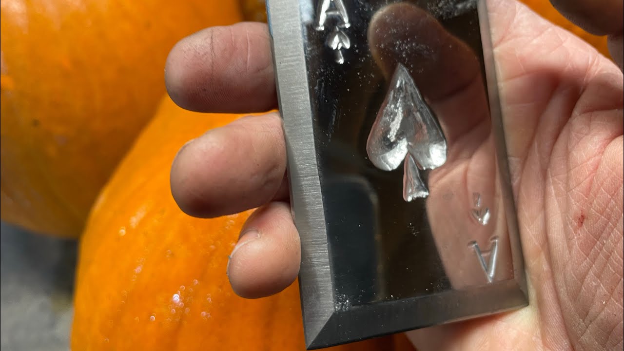 Making a REAL steel throwing card! Gambit style from Marvel Comics! # ...