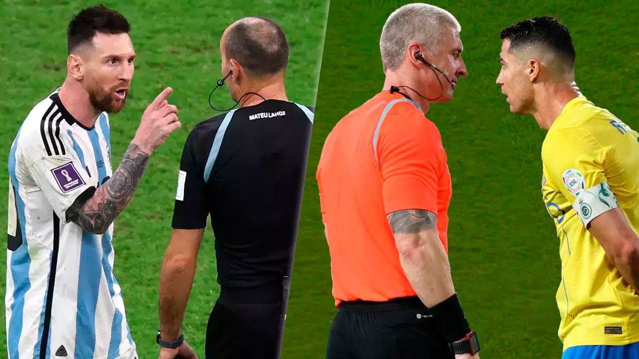 Players vs Referees - YouTube
