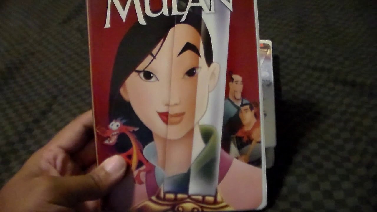 Two Different Versions Of Walt Disney's Mulan VHS - YouTube