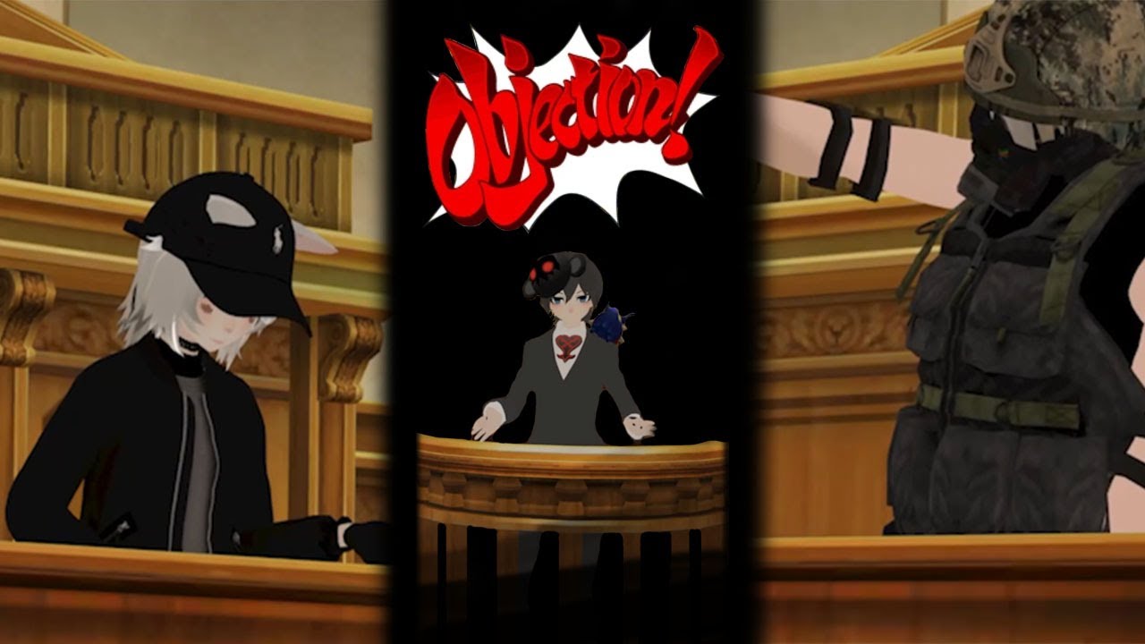 VRChat Phoenix Wright improv. - YouTube