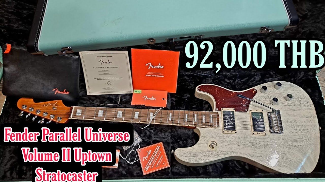 Fender Parallel Universe Volume II Uptown Stratocaster - YouTube