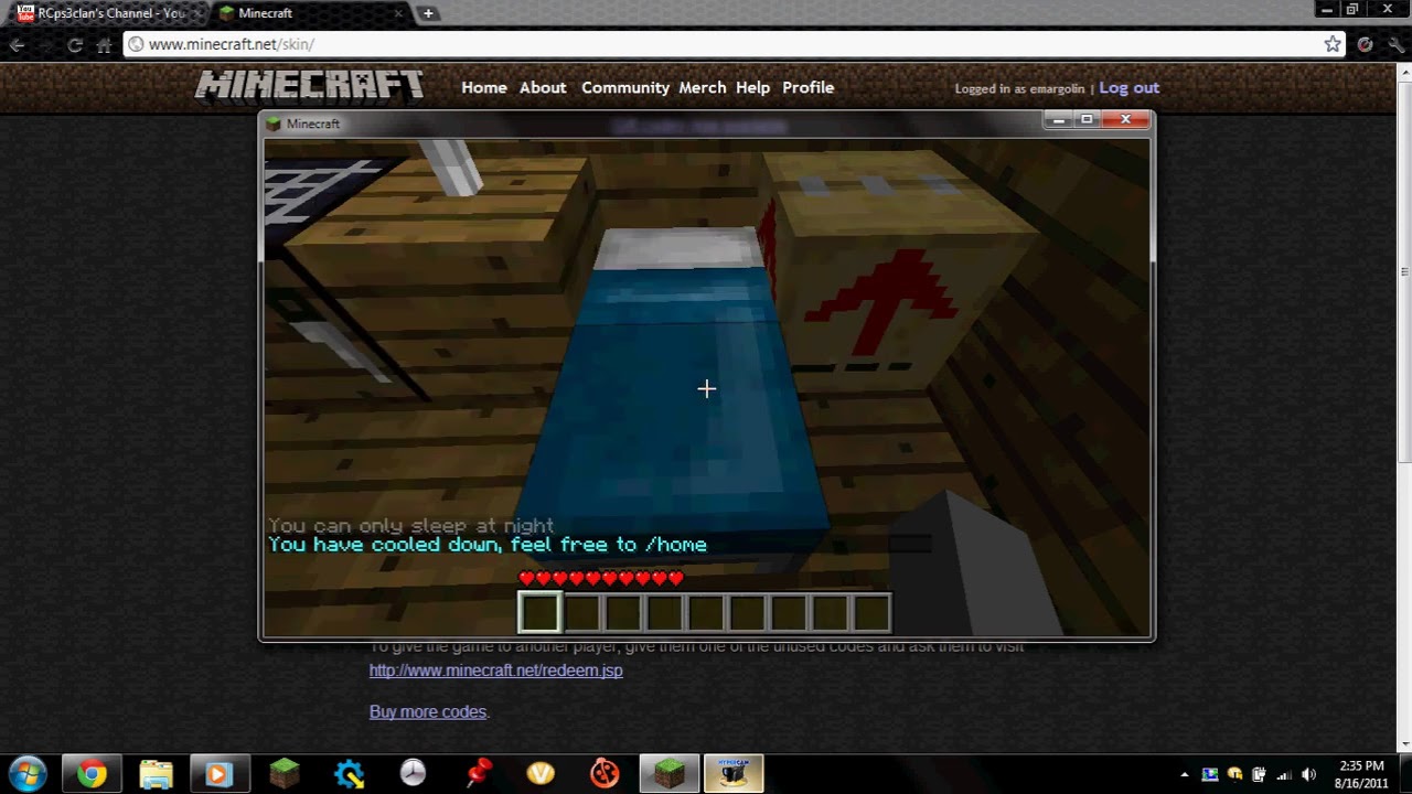 MINECRAFT Using The Home Set Command YouTube minecraft-using-the-home-set-command-youtube