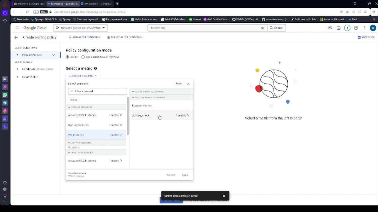 GCP Monitoring Multiple Projects with Cloud Monitoring GSP090 - YouTube