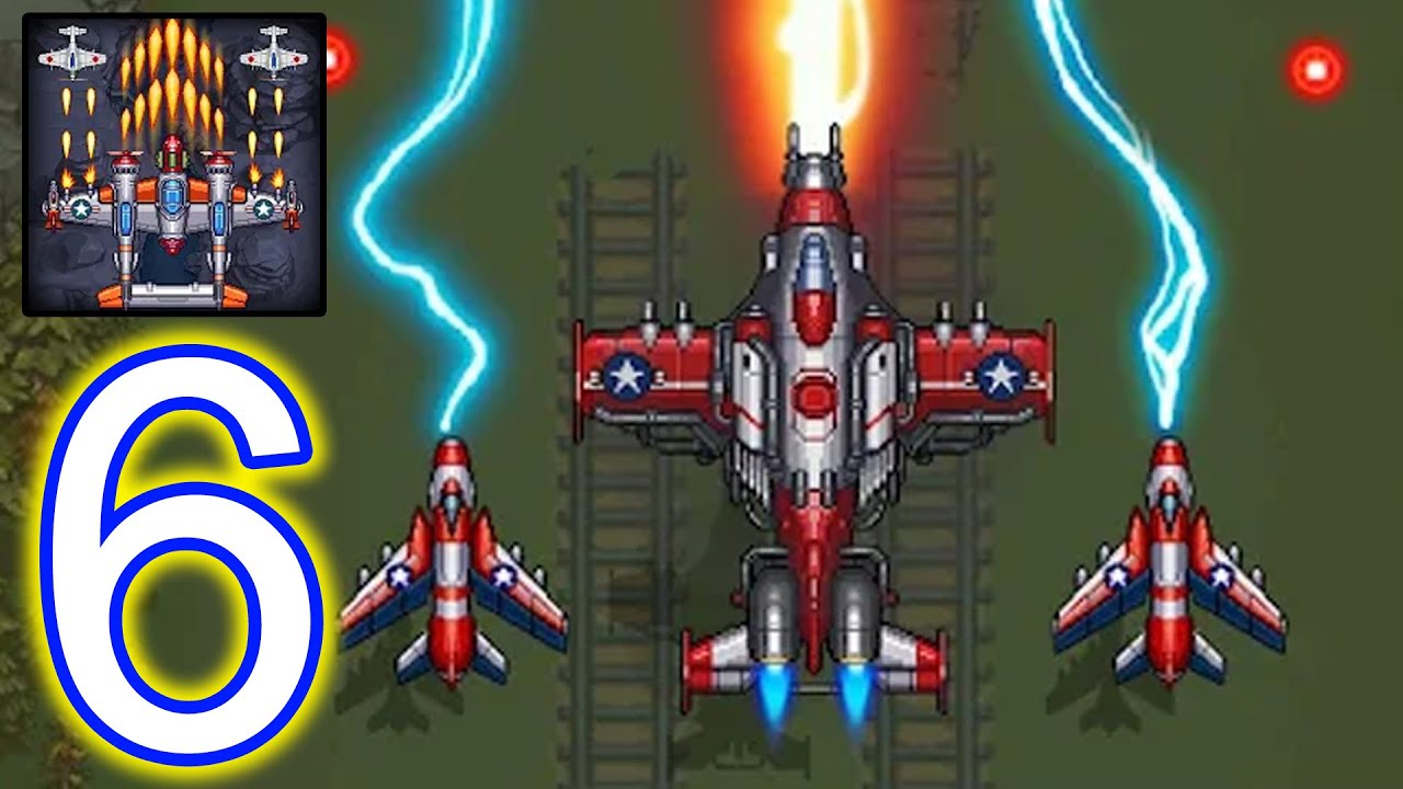 1945 Air Force: Airplane games - Gameplay Walkthrough Part 6 (iOS ...