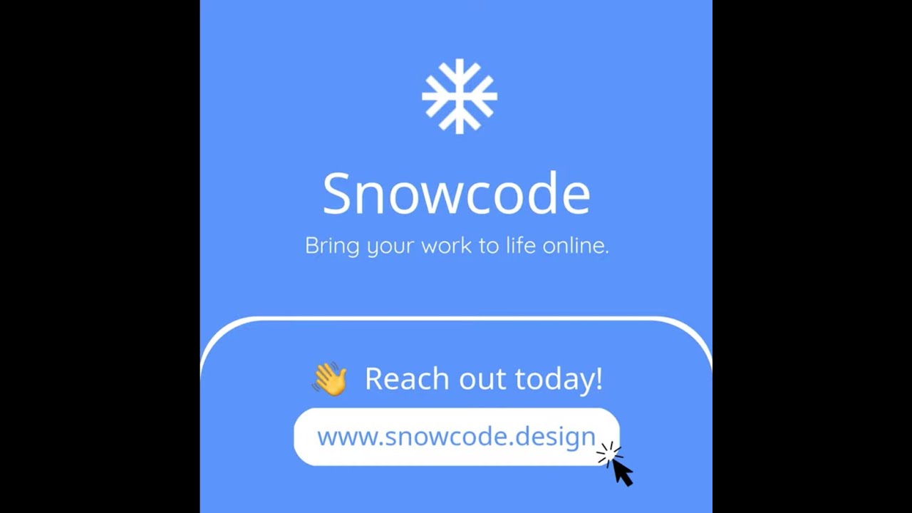 Snowcode: Bring Your Work To Life (January 2021) - YouTube