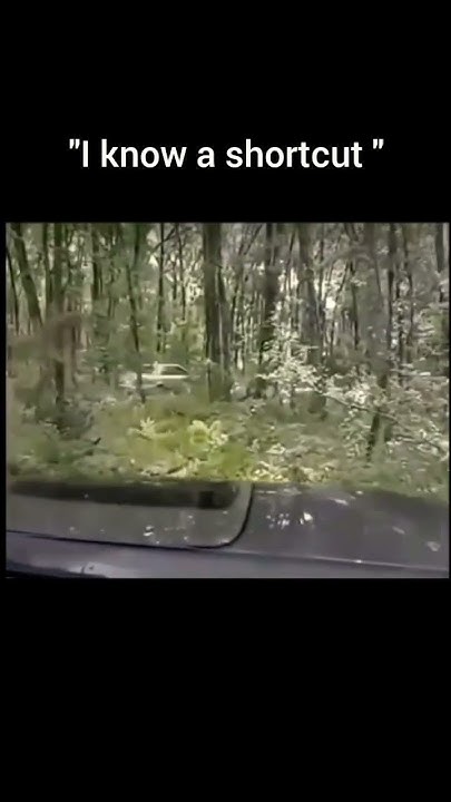 "I Know a Shortcut" #memes #funny #meme #shorts #viral #fyp #comedy ...