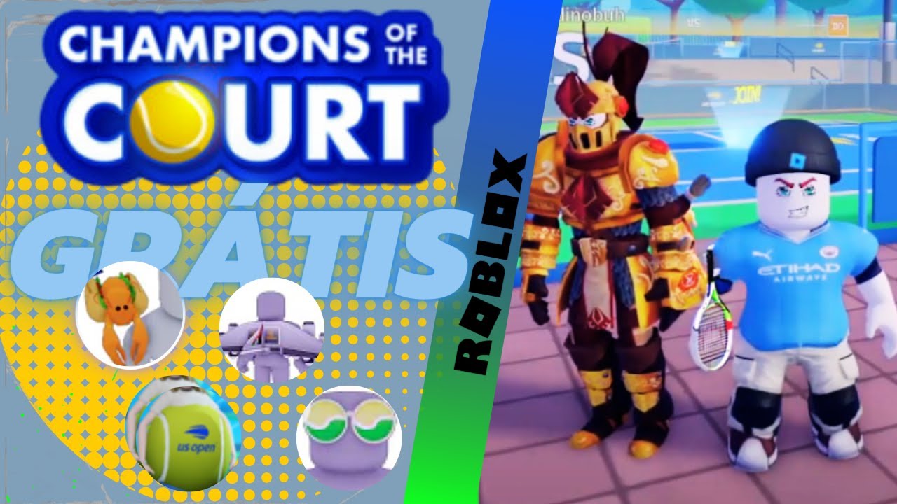 Desafios, Vitórias e Items Grátis!Official Game US Open Champions Of ...