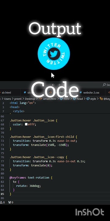 Button Animation In Html Css Part 162 Html 5 Css Coding Youtube