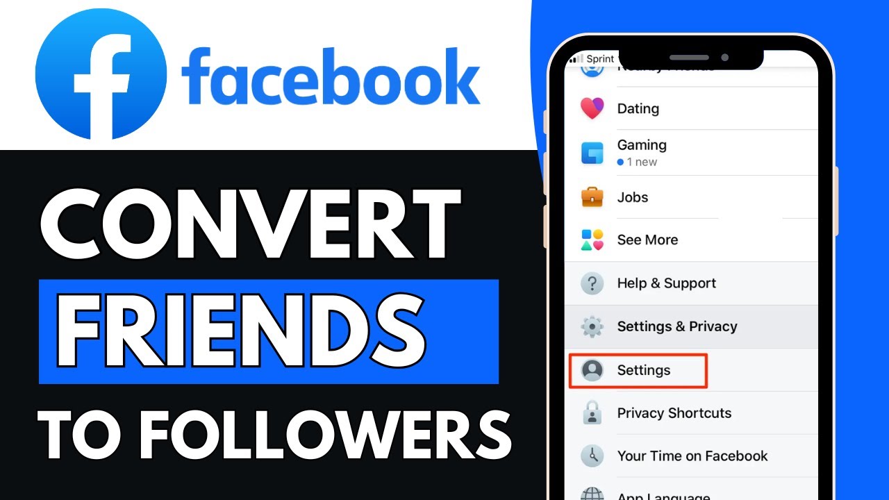 How to Convert Friends to Followers on Facebook! - NEW 2025 - YouTube