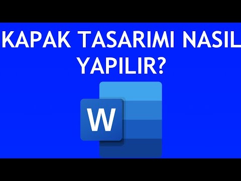 Microsoft Word Kapak Tasarımı Nasıl Yapılır? - YouTube