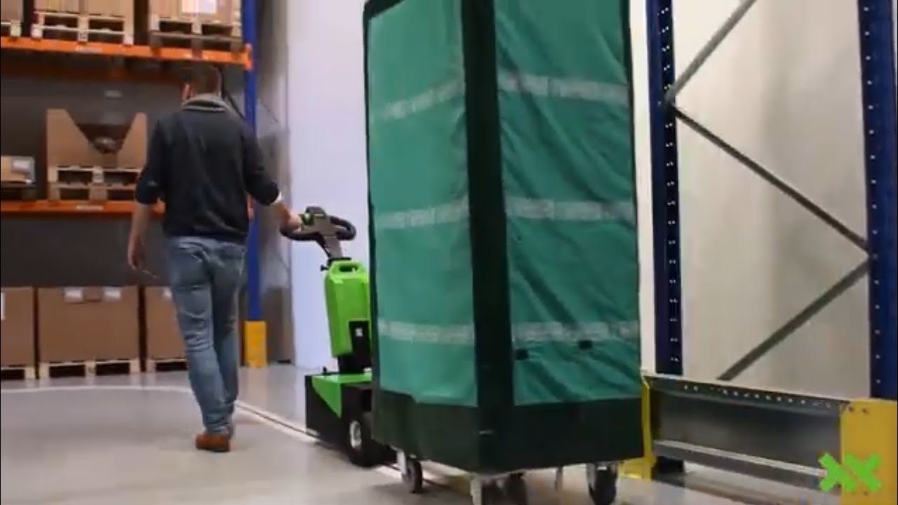 How To Move Heavy Trolleys With Ease Using the Movexx TT1000-S Electric ...
