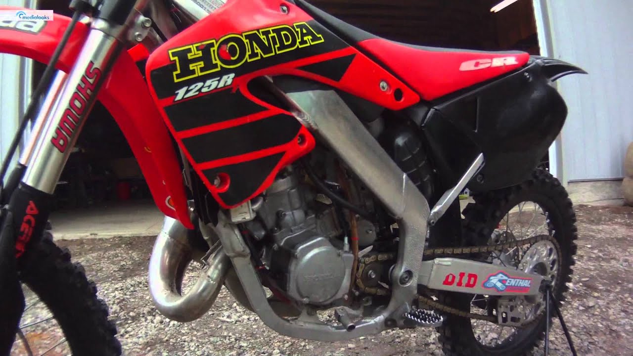 2001 CR125R The "New Look" - YouTube