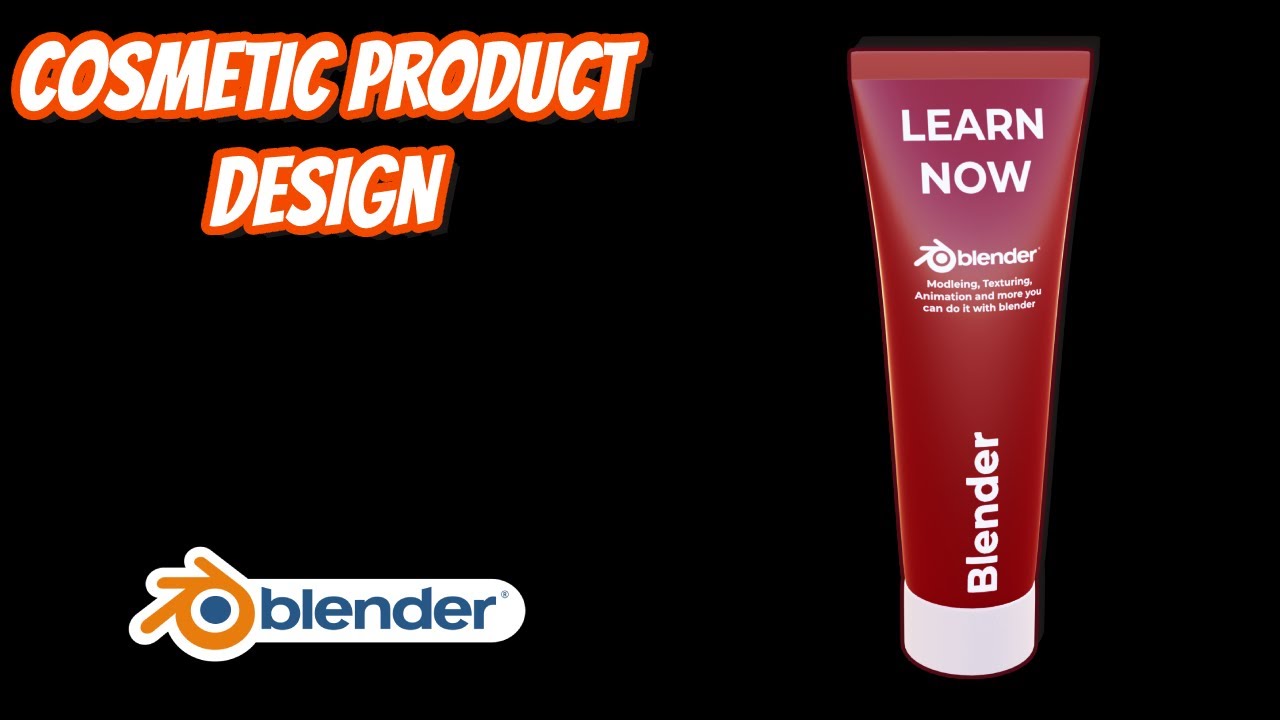 how to create product design in blender - YouTube