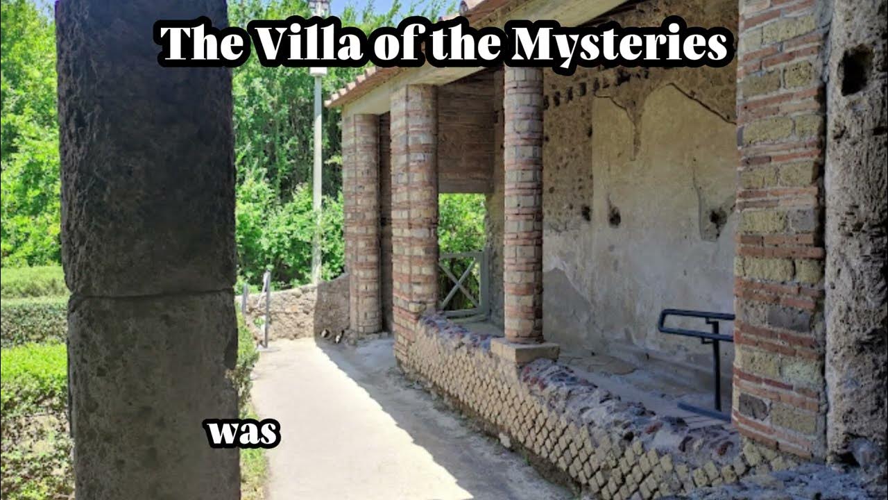 The Enigmatic Beauty of Villa of the Mysteries in Pompeii🏛️ - YouTube