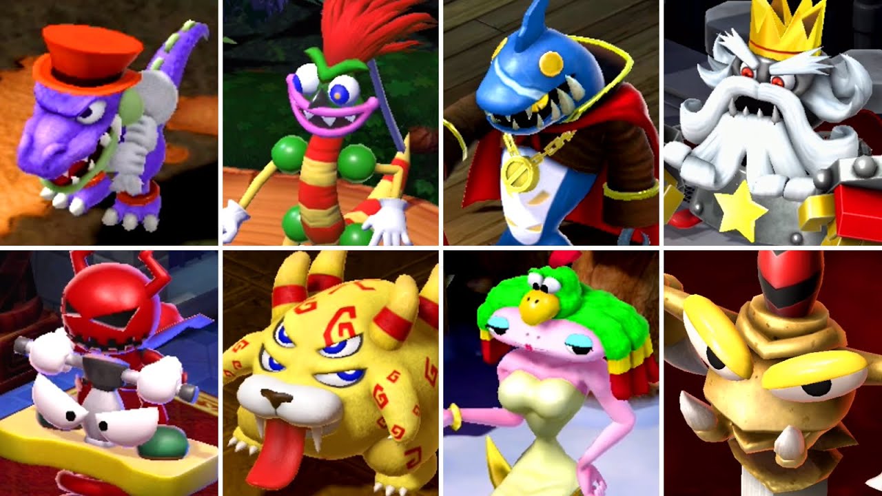 Super Mario RPG Remake - All Bosses - YouTube