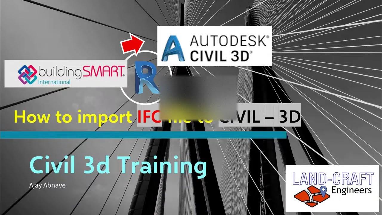How to Import IFC file to Civil 3D-BIM-IFC - YouTube
