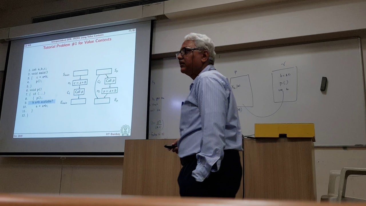 Interprocedural Analysis Lecture 4(2) - YouTube