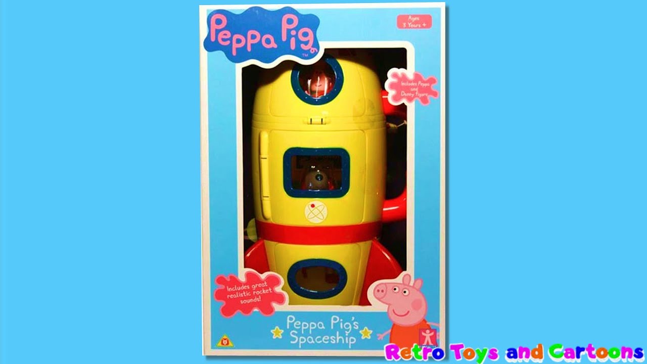 Peppa Pig's Spaceship Commercial Retro Toys and Cartoons - YouTube