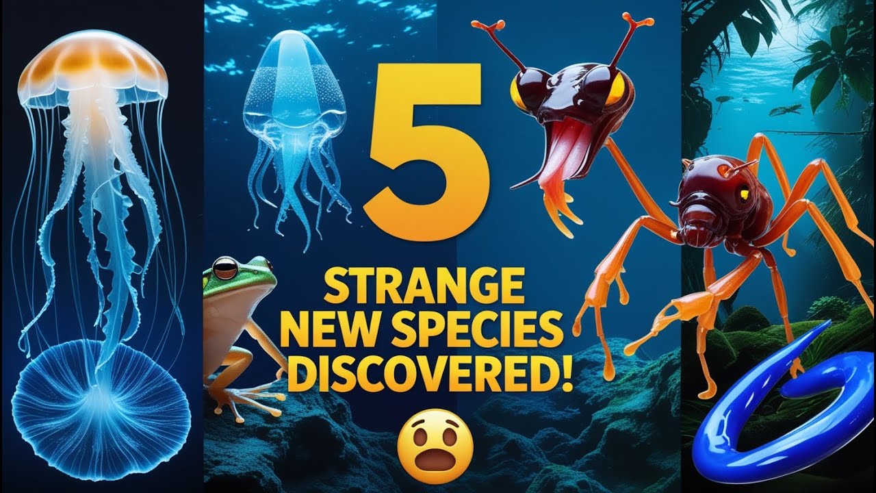 5 Bizarre New Species Scientists Just Discovered/species discovered ...