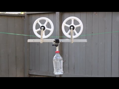 DIY Cablecam for GoPro - YouTube