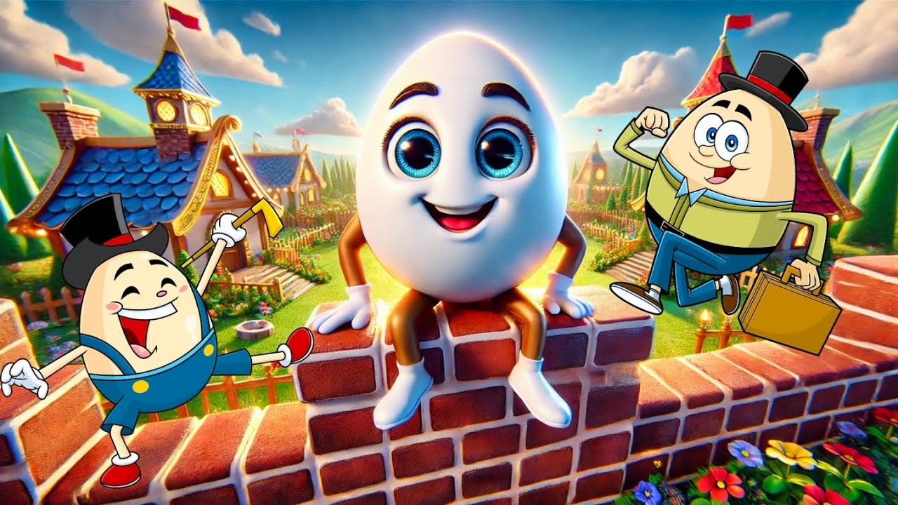 Humpty Dumpty’s BIG Fall! 🥚💥 Funniest Nursery Rhyme for Kids | Must ...