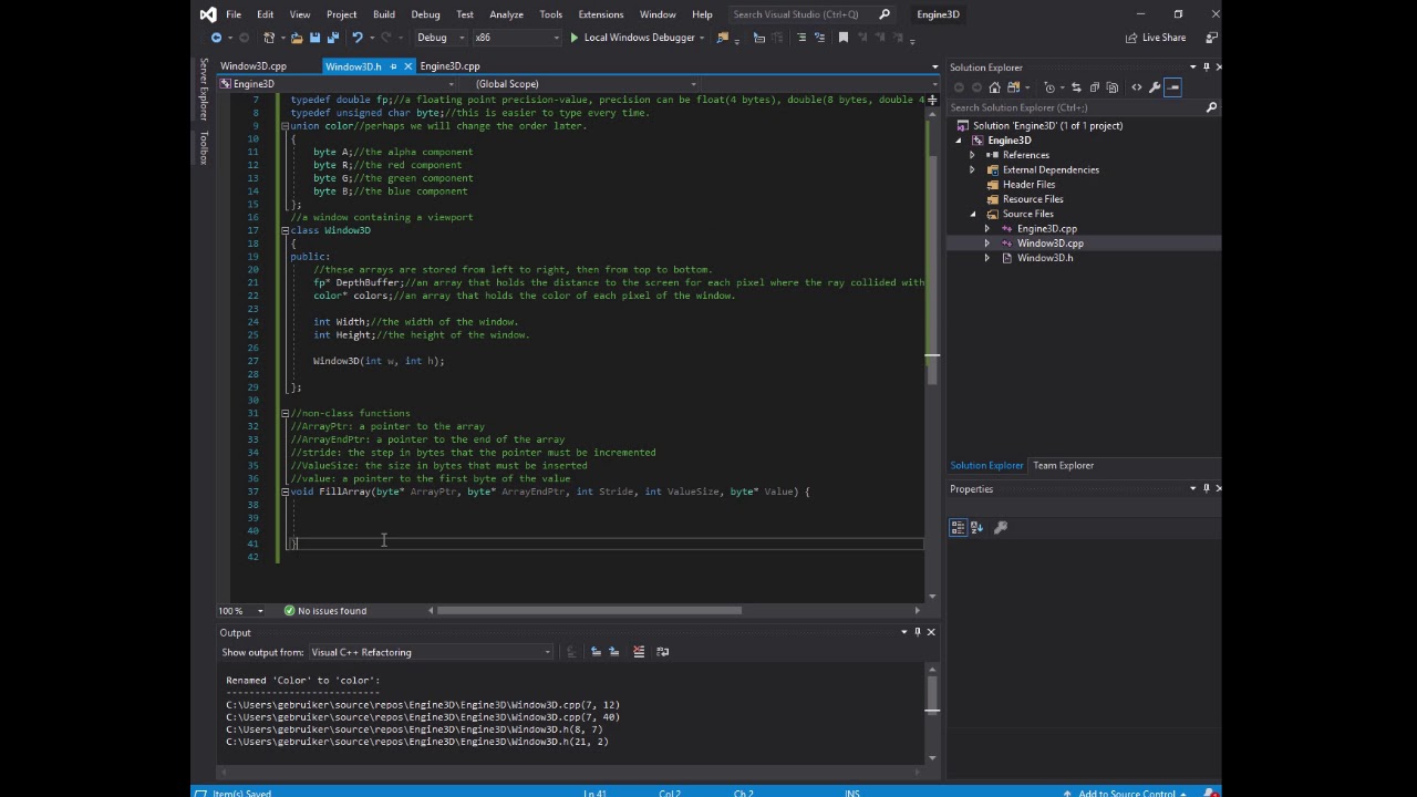 Making Header Files Basic Graphics Engine In C Part 1 Youtube
