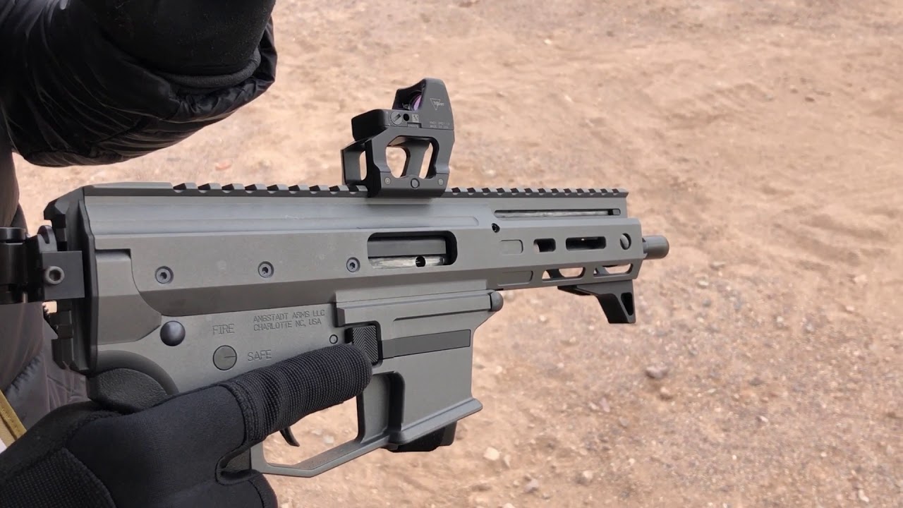 Angstadt Arms New MDP-9 AR-9 Pistol - YouTube