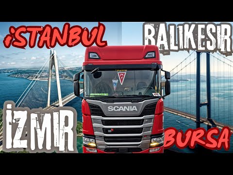 Marmara'dan Ege'ye Doğru Sohbet Muhabbet Eşliğinde Tır Yolculuğu | Scania TIR VLOG
