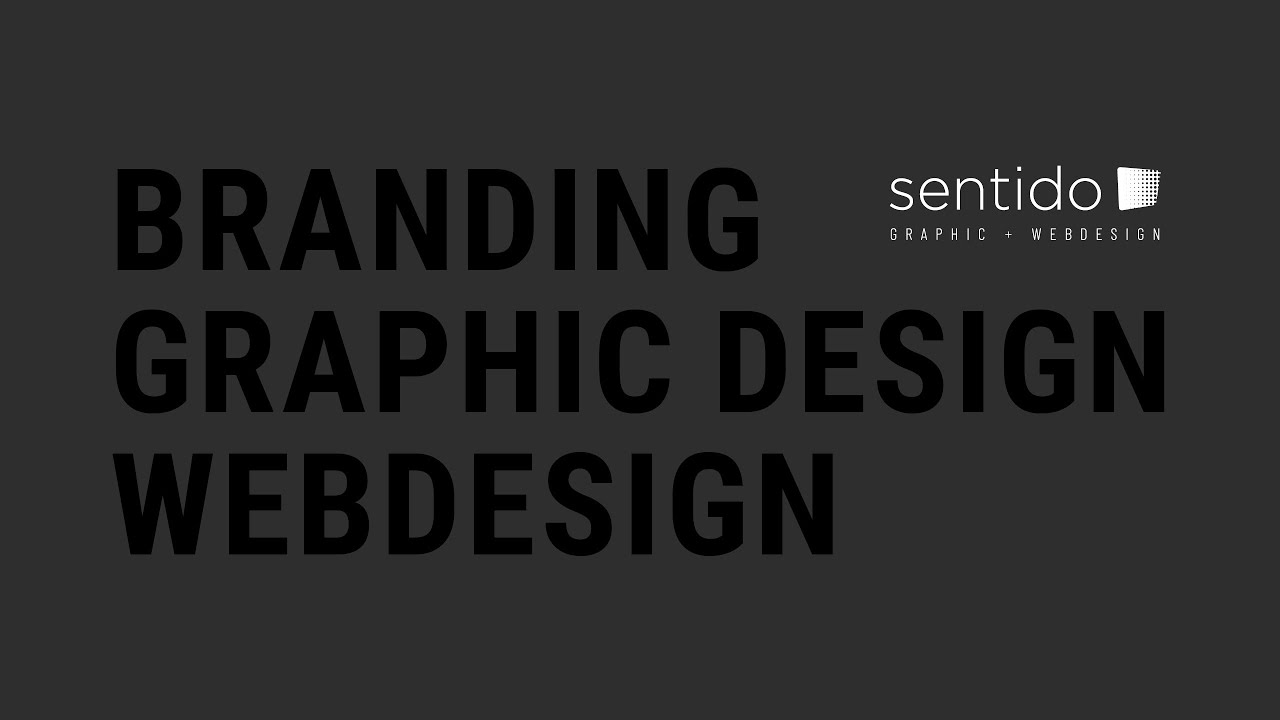 Sentido Graphic + Webdesign - YouTube