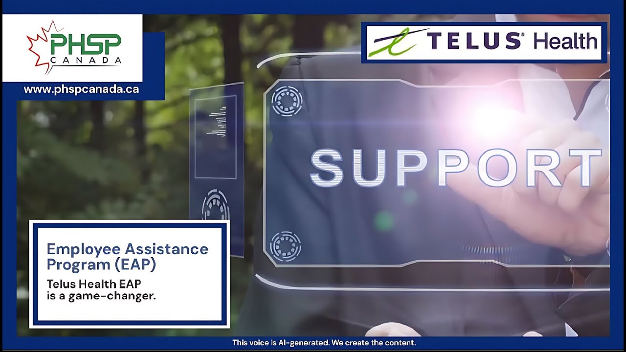 Stop the Burnout! TELUS Health Employee Assistance Program (EAP) - YouTube