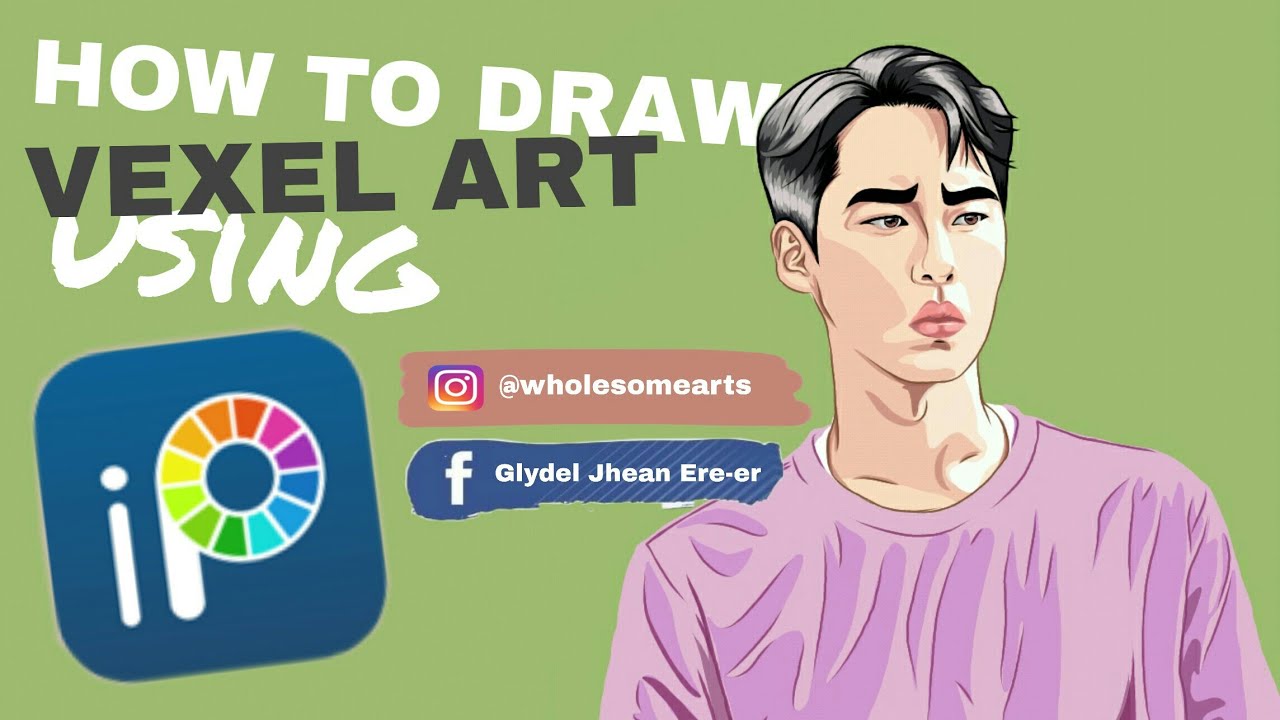Lee Jae-Wook Vexel Art using ibisPaint X - YouTube