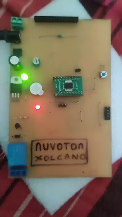 Nuvoton MS51FB9AE Microcontroller Demo - YouTube