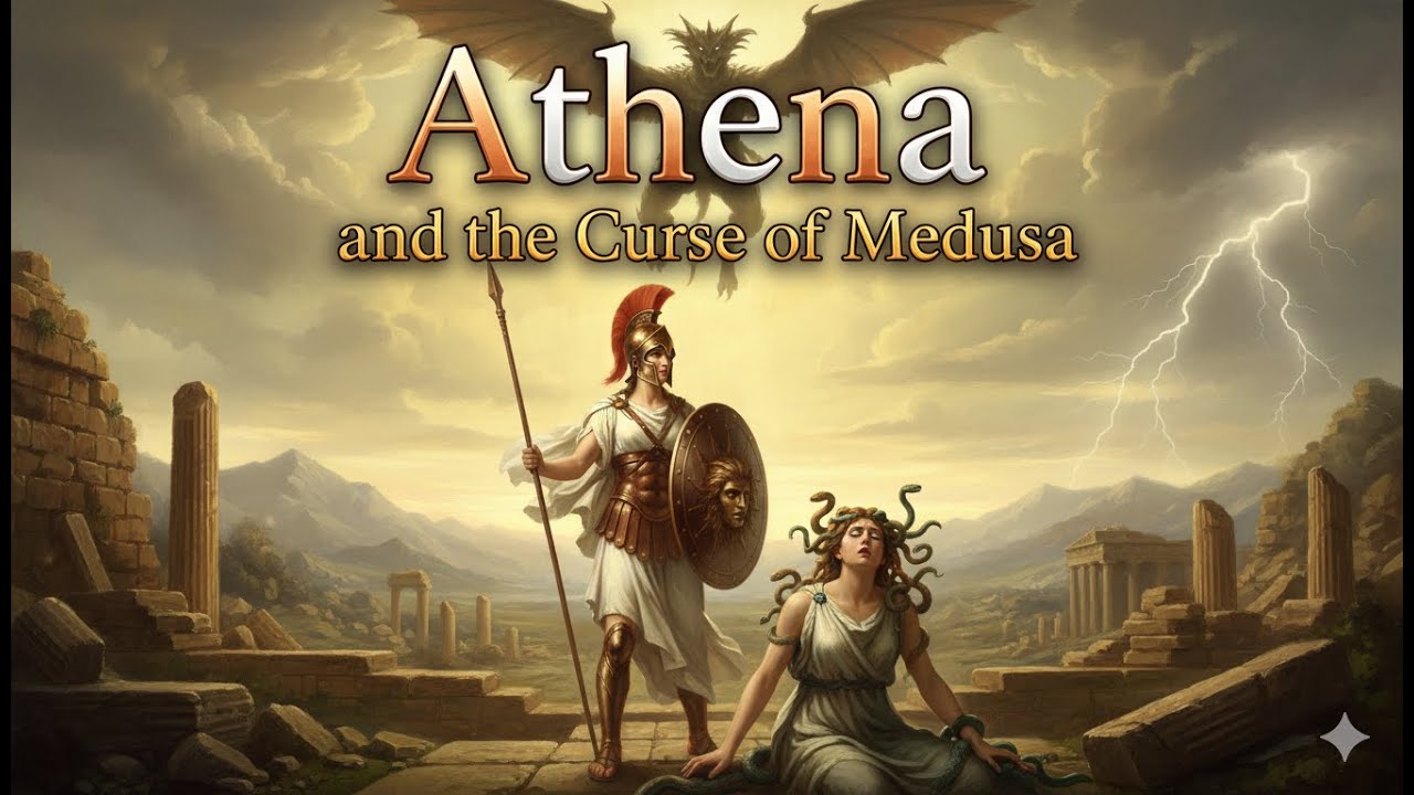 Athena and the Curse of Medusa | Greek Mythology Podcast Storytelling ...