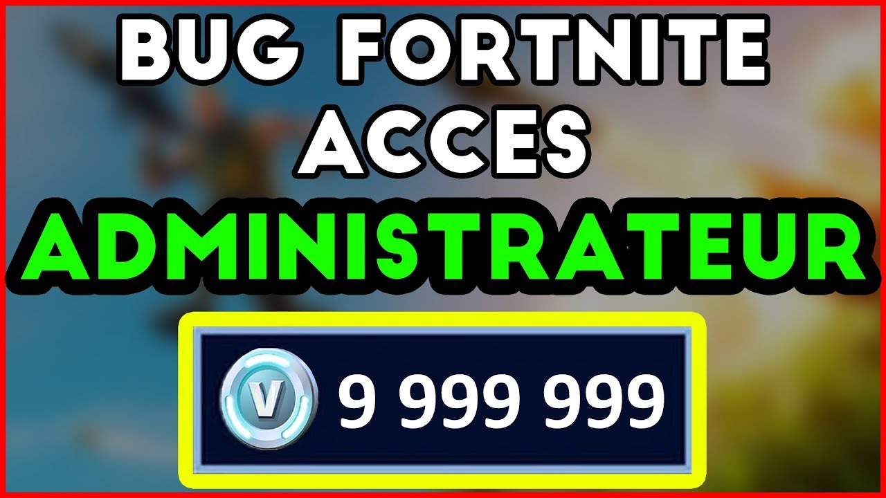 [BUG] TOUT DÉBLOQUER DANS FORTNITE | 2019 - YouTube