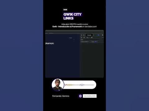 Qwik: qwik-city | Link - YouTube