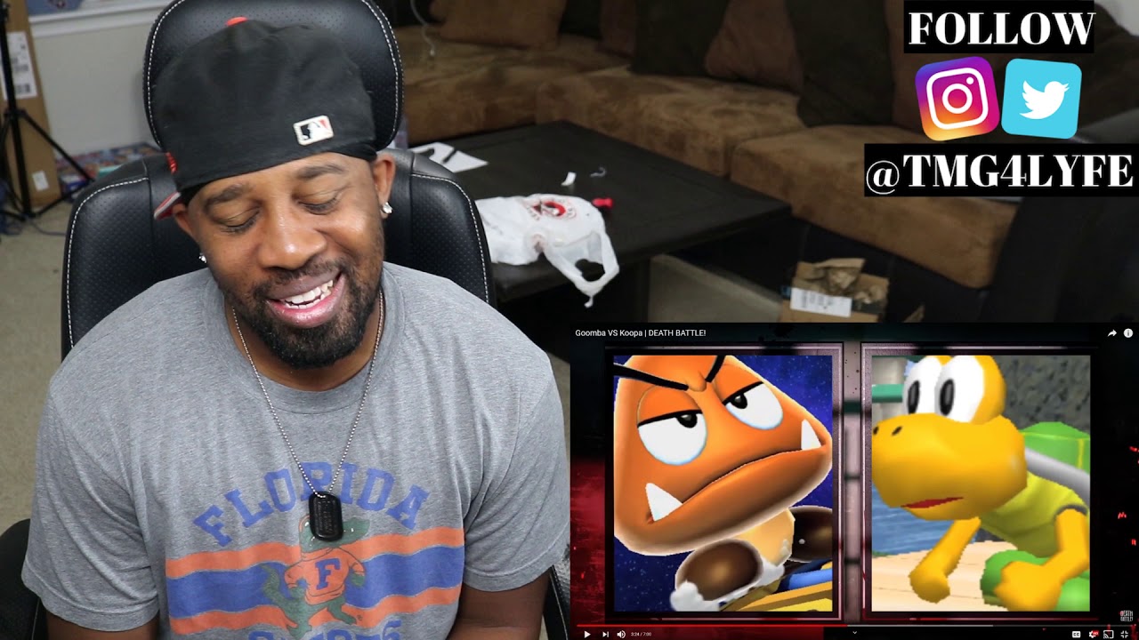 Goomba VS Koopa DEATH BATTLE | REACTION - YouTube