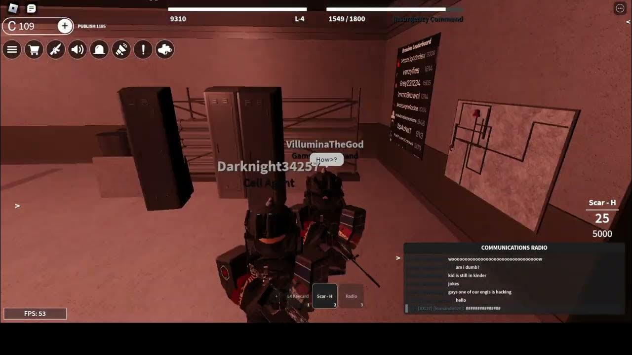 SCP:RP Chaos Insurgency Gameplay - YouTube