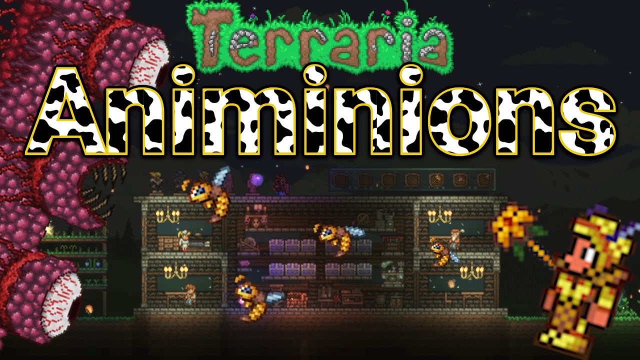 Terraria Animinions Only - Part 1: A tale of birds, frogs and bees ...