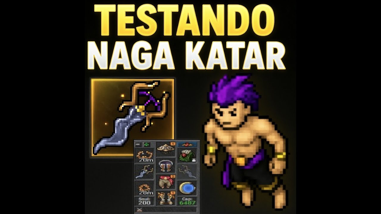 Monk lv 370 Hunt GT Svarground TESTE: NAGA KATAR - YouTube