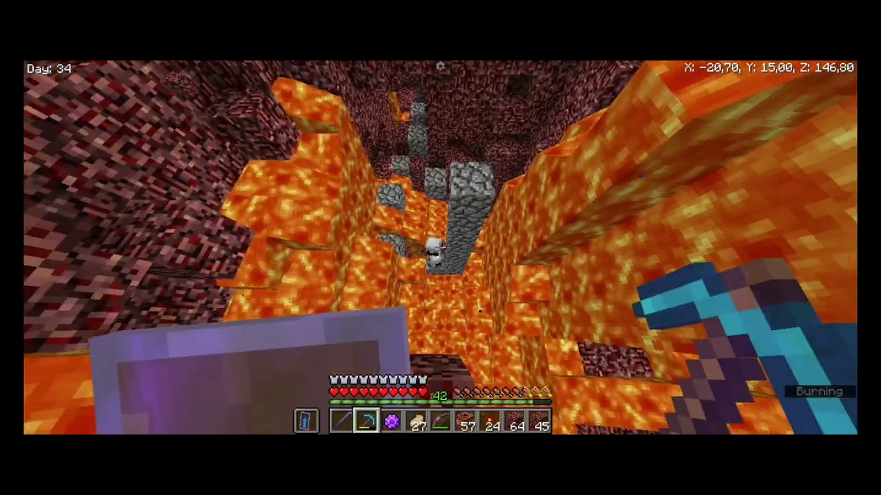 Bullying Null Miner in The Nether - Minecraft The Broken Script - YouTube