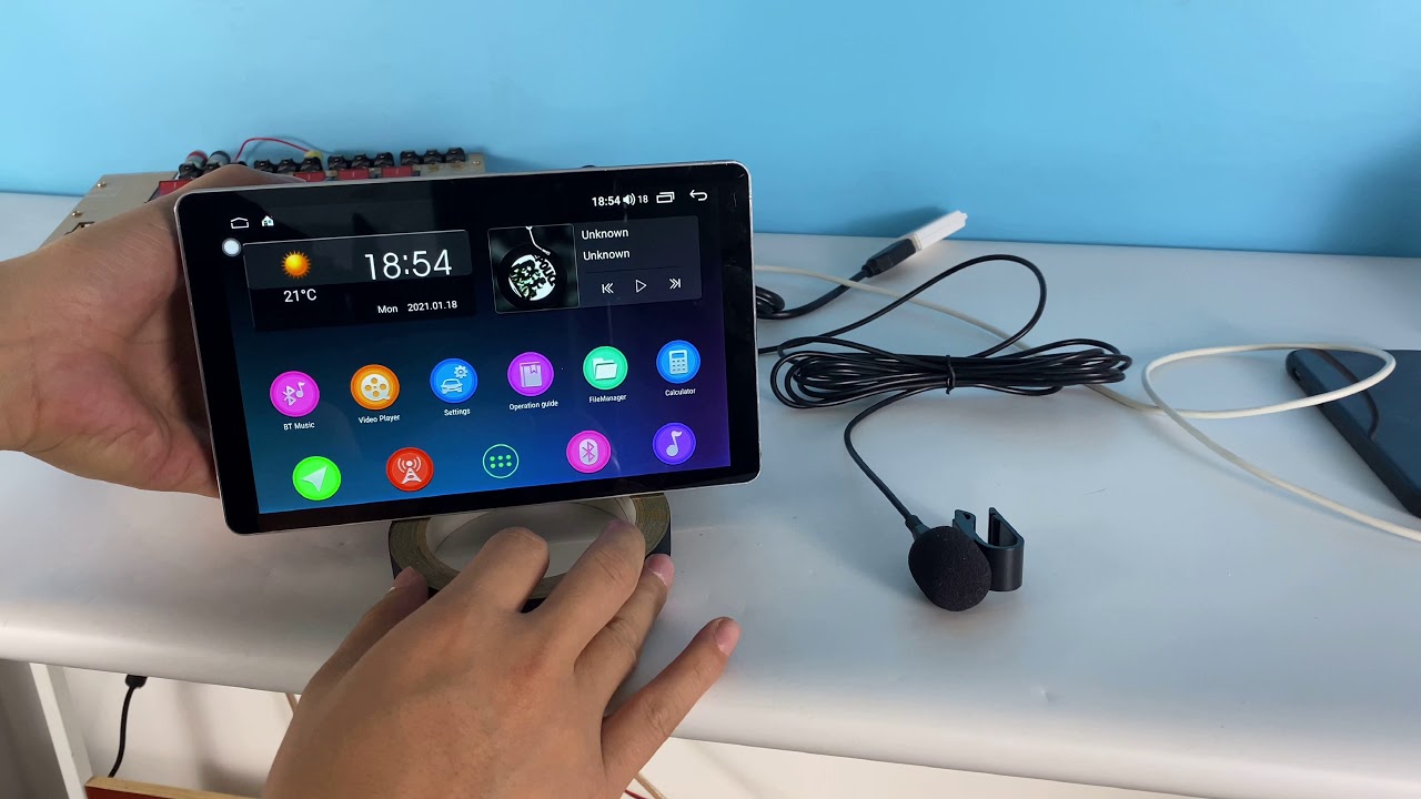 Joying 8" HD Radio 1280*800 2Din Head Unit Android 10 Carplay system ...