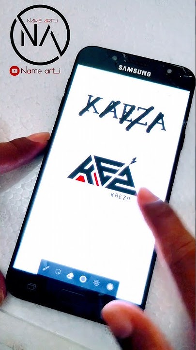 logo nama kaeza #logonama #shorts #shortvideo - YouTube