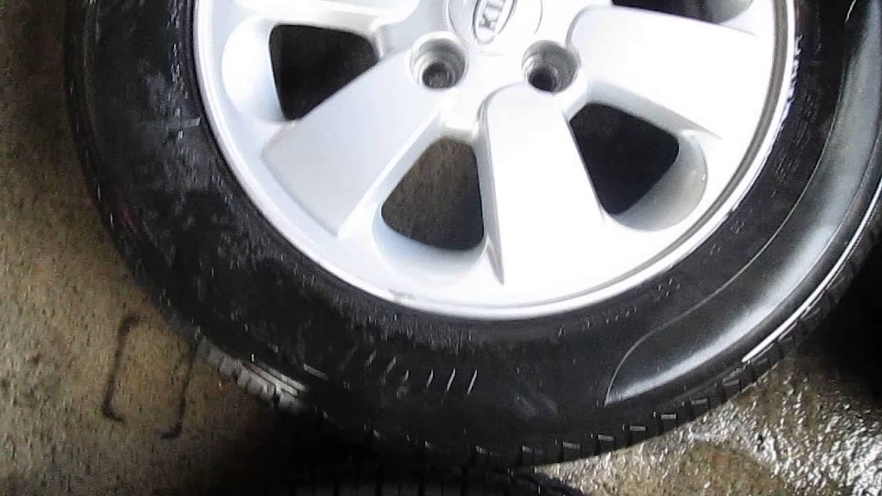 KIA RIO ALLOY WHEELS ALL GOOD TYRES 185/65R14 4X100 SEE VIDEO! - YouTube