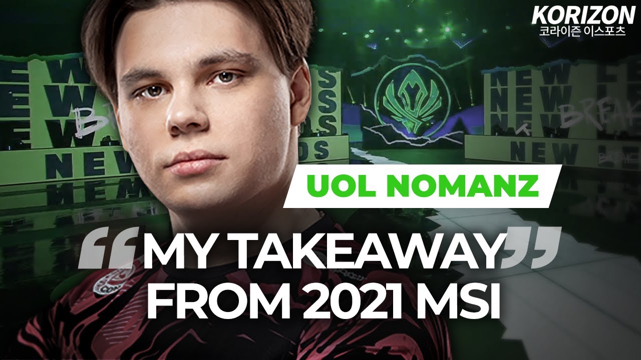Nomanz's honest review of UOL vs PGG, his MSI journey - YouTube