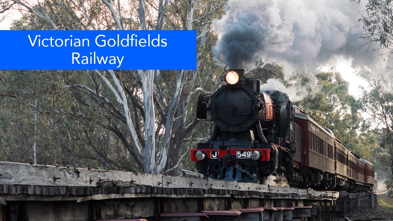 Victorian Goldfields Railway - June 2024 (4K) - YouTube